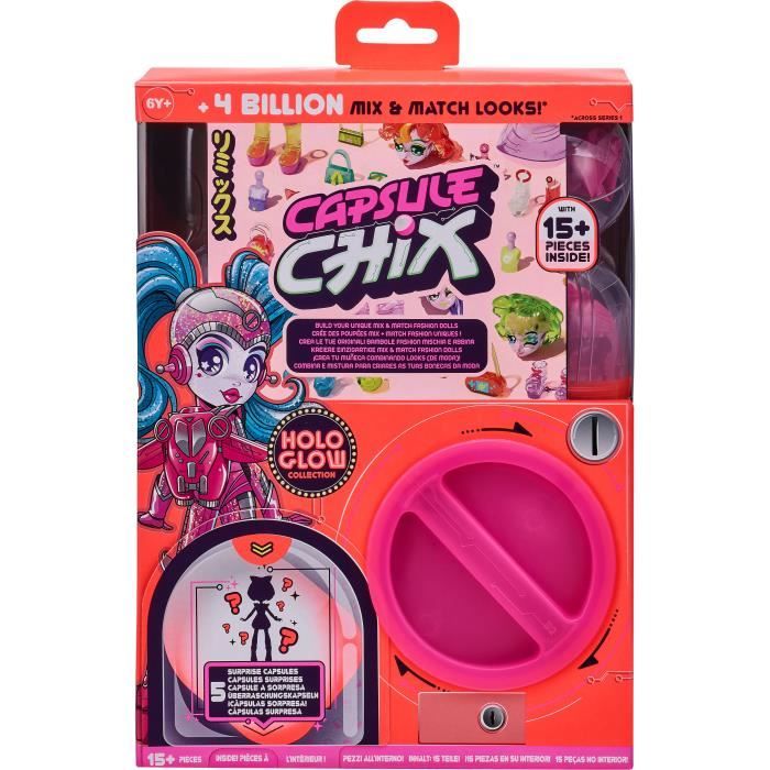 CAPSULE CHIX Poupée Collection Holo Glow - Cdiscount Jeux - Jouets