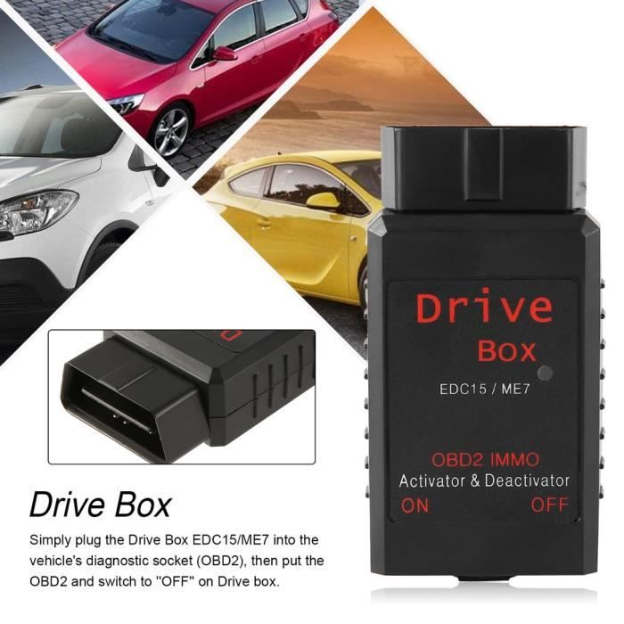 Lecteur OBD Drive Box Code OBD2 Immo Désactivateur Activateur pour Me7 ...