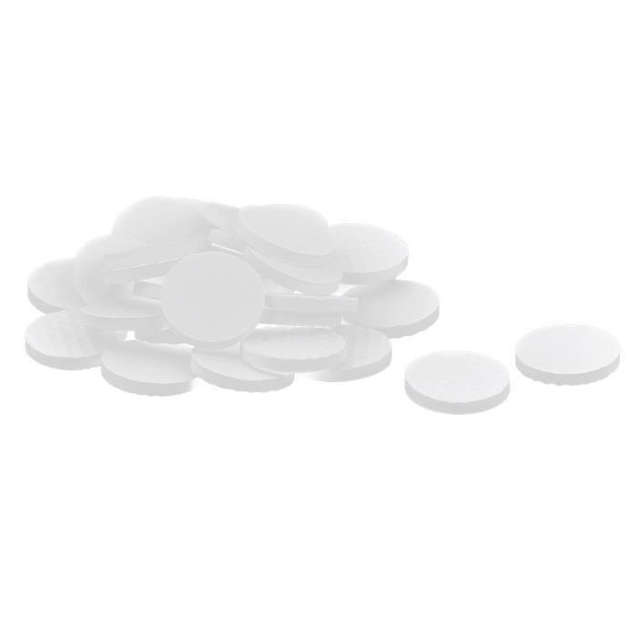 Forme ronde ménage Mobilier auto-adhésives Protection Mat Diamètre 25 ...