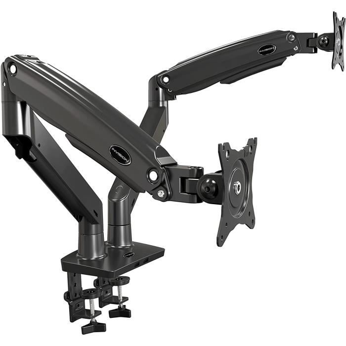 Invision Support Écran Double PC Moniteur pour Ecrans 22–32" (43–68,5cm ...