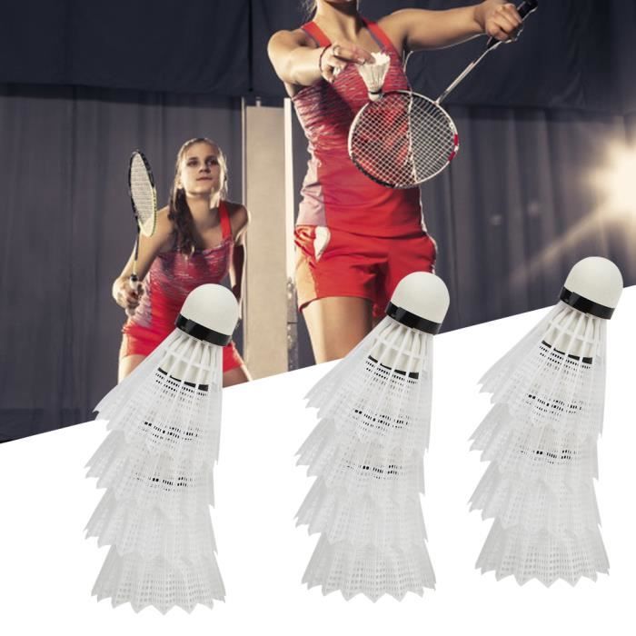 Volant 12 PCS Advanced Nylon Feather Sports Badminton Composite Cork ...