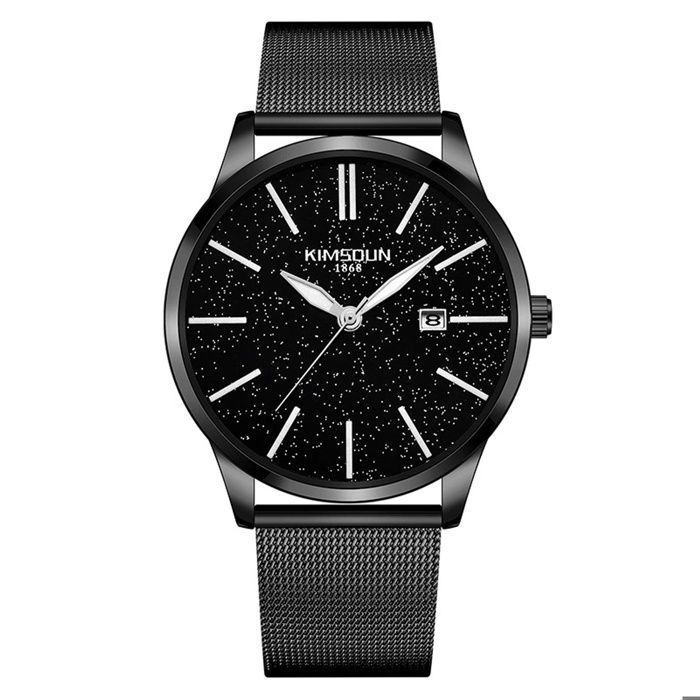 Montre homme - INN® - Ciel étoilé - Quartz - Acier inoxydable ...