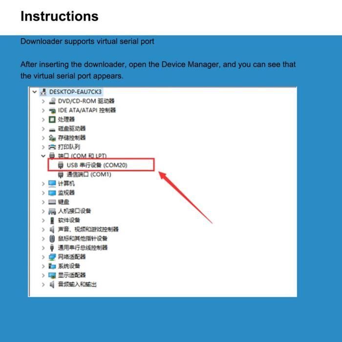 TIP-STM32 Debugger Débogueur STM32 Mini Téléchargeur de Programmation 5V USB Plug in Downloader ...