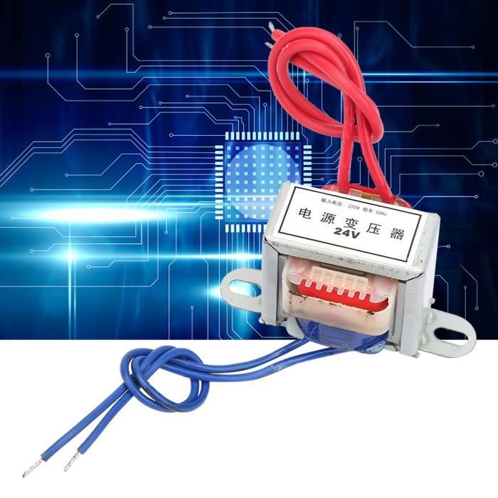 Transformateur de puissance EI Tension de sortie AC 12 V/24 V, entrée 2 ...