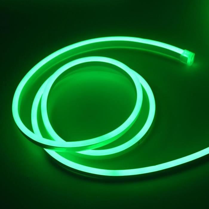 NEON,green-3 m--Panneau lumineux néon LED arc en ciel, luminaire ...