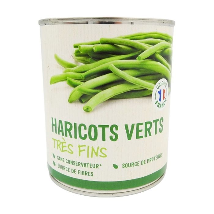 Agidra - Lot 6x Haricots verts très fins - Conserve 800g - Cdiscount Au ...