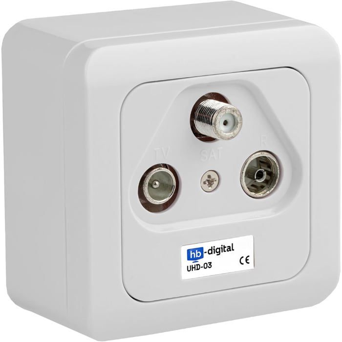 Prise d’antenne triple connexion KAL HB-DVBT, accessoire de ...