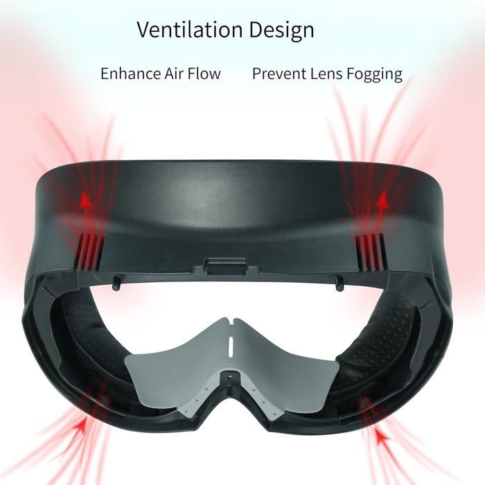 Masque facial pour casque VR - WOOPSO - Polyuréthane respirant ...
