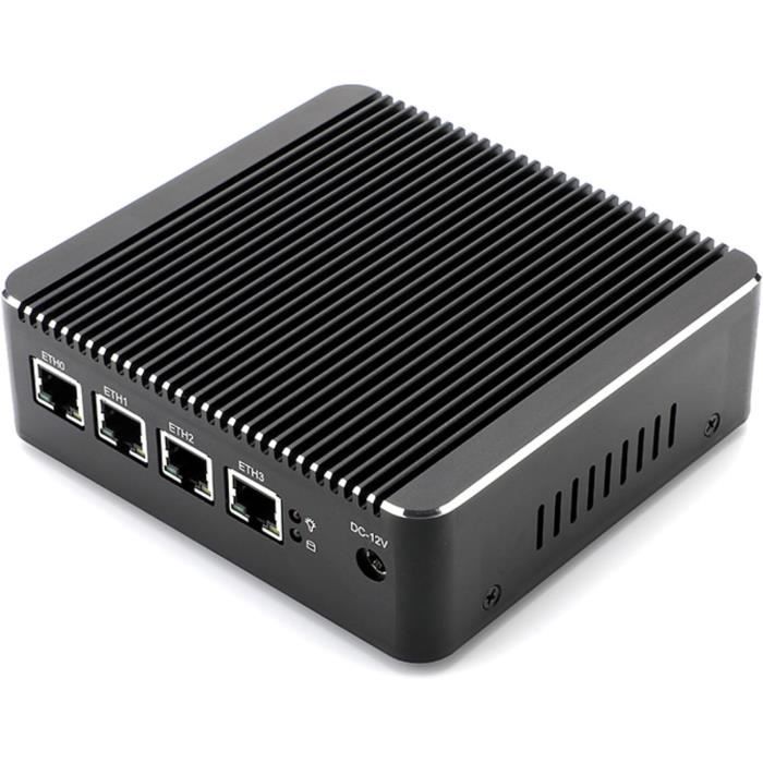 U J4125 Quad Core Firewall Micro Appliance, Mini Pc, Nano Pc, Router Pc With 8G Ram 128G Ssd, 4 ...