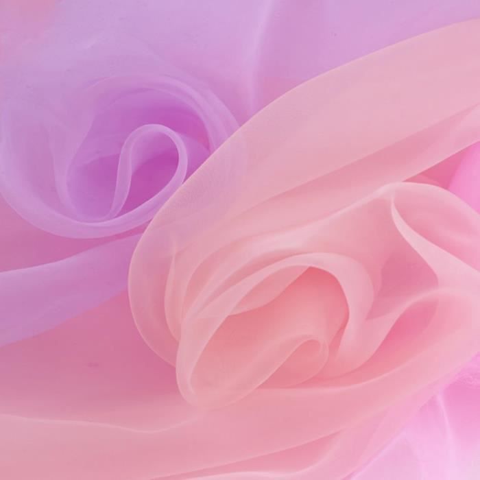 Tissu en organza à coudre au mètre - 1 m - Tissu transparent - Ruban ...