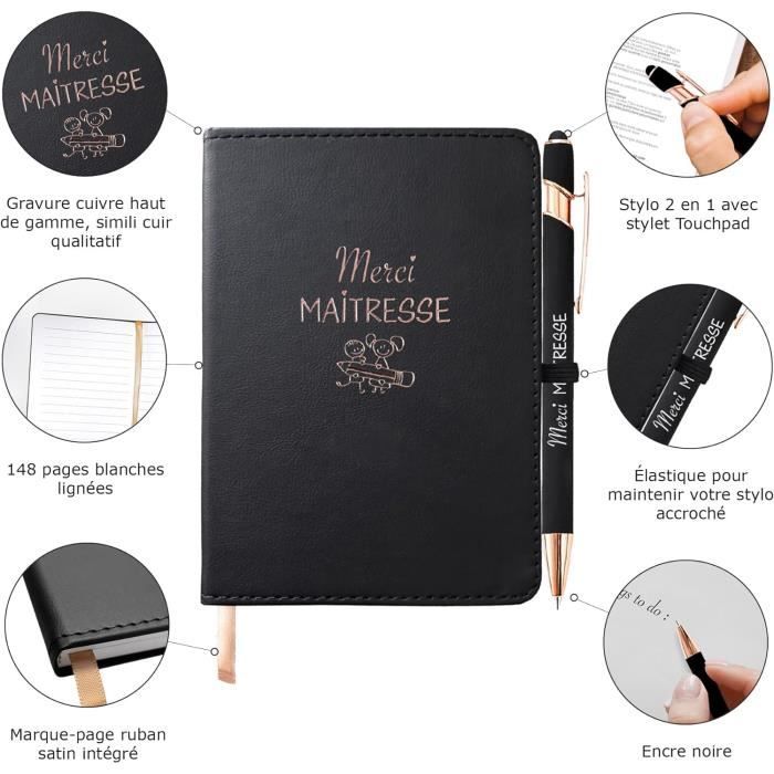 Petit Carnet De Notes De Poche A6 Et Son Stylo 2 En 1 Avec Stylet ...