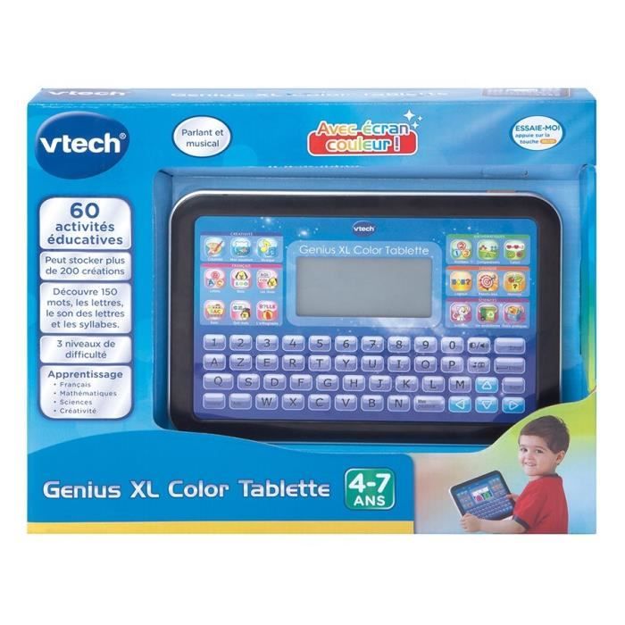 VTECH - Genius XL Color - Tablette Éducative Enfant - Noire - Cdiscount ...