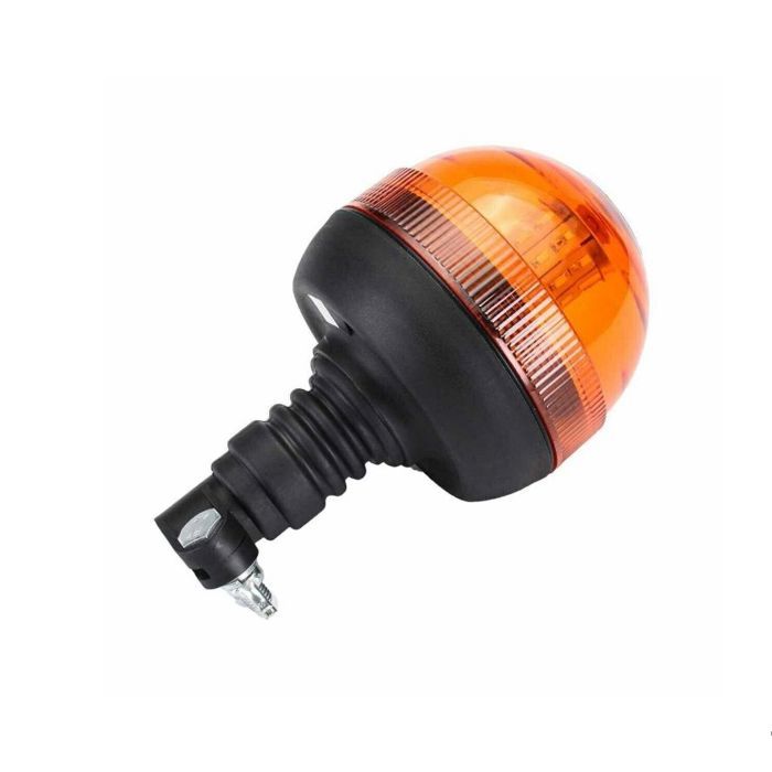 2 Gyrophares LED Orange 12V-24V ECE E9 R65 Support Flexible Feu d ...