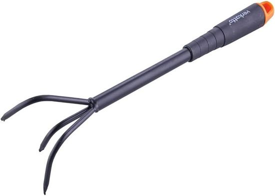 Griffe De Jardin En Acier 3 Dents - Pour DAmeublissement Du Sol ...