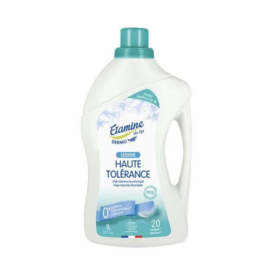 Étamine du Lys Dermo Haute Tolérance Lessive 1L - Cdiscount Electroménager