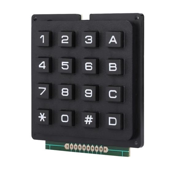 Fdit Module clavier Modules de clavier avec 16 touches Boutons ...