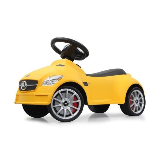 Porteur pousseur trotteur Mercedes SLK55AMG Jaune pour enfant dès 1 an ...