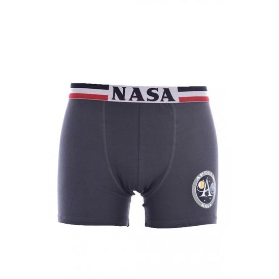 Boxer stretch à ceinture logo - Nasa - Homme Gris - Cdiscount Prêt-à-Porter