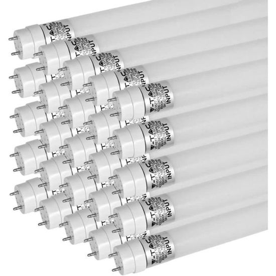 Lot De 25 Tubes Led, 120 Cm, Blanc Neutre (4000 K), 1850 Lumens, T8 ...