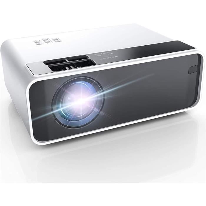 Vidéoprojecteur 6000lumens Mini Retroprojecteur Portable ...