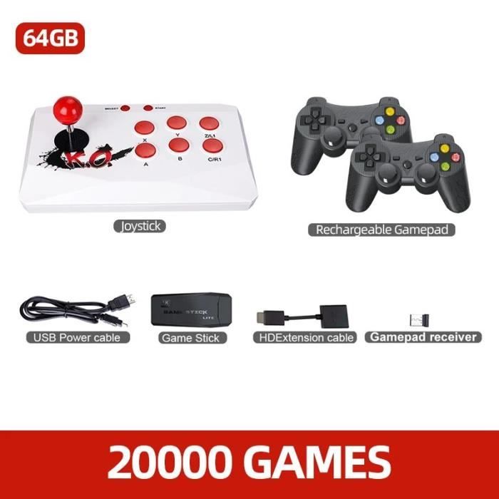 M8-20000GAMES-2P - Inus-Manette de jeu vidéo portable Corn, manette de ...