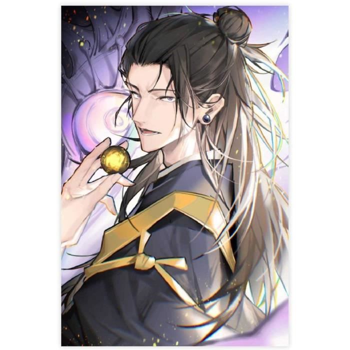 AIMASHI Poster animé Jujutsu Kaisen Geto Suguru sur toile pour ...