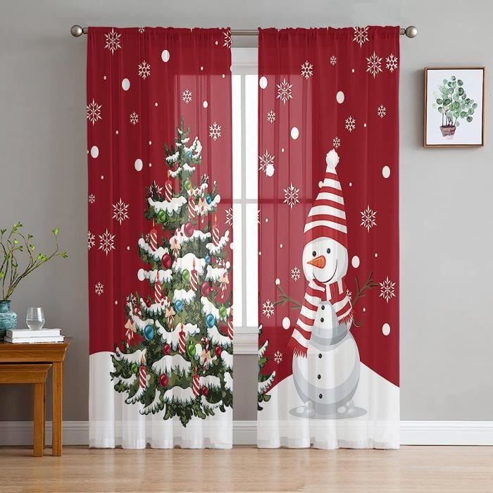 Rideaux Voilages Passe Tringle 2 Panneaux 35% Rideaux Occultants Taille ...