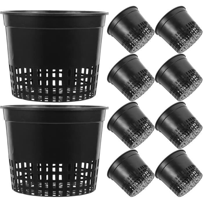 Paniers de plantation pour bulbes de fleurs - 10, 12, 7 cm - Grands pots en filet - Accessoires ...