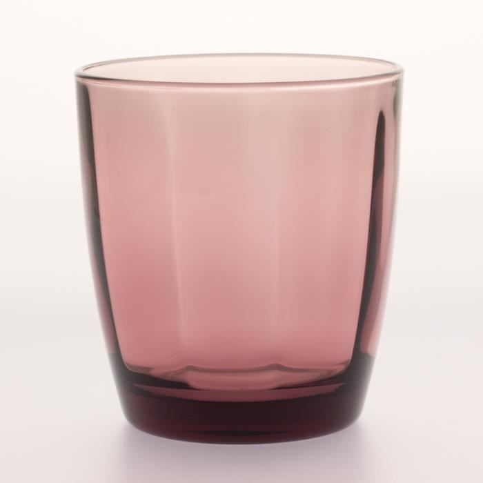 Verre Gobelet - BORMIOLI - Pulsar - 30 CL - Violet - Lot de 6 - Compatible Lave-Vaisselle ...