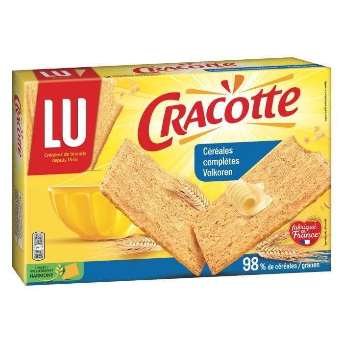 Cracotte céréales complètes 250g Cracotte - Cdiscount Au quotidien