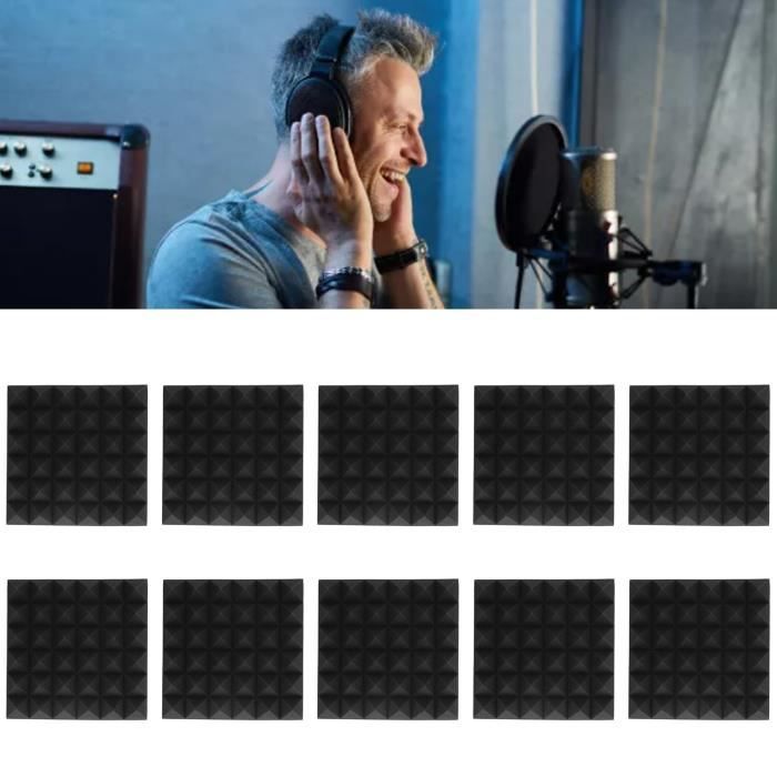 Mousse Insonorisante Panneau Acoustique Pyramidal À Application Large ...