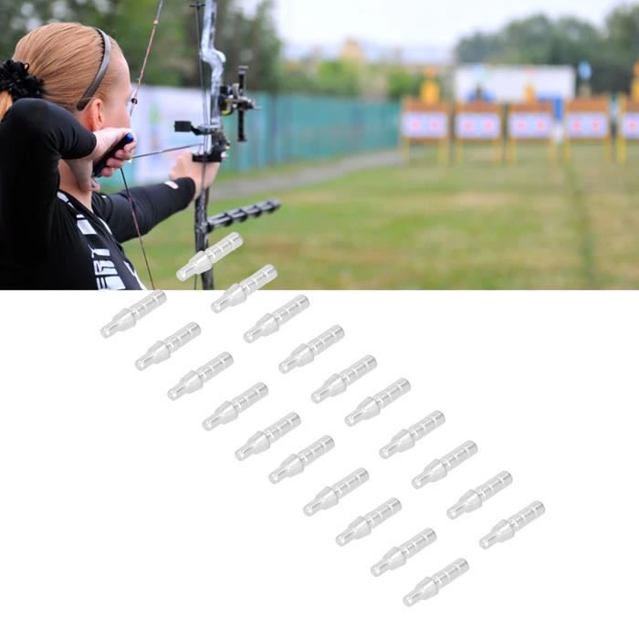 ESTINK Tir à l'arc Flèches Arbre Pin Douille 20 pièces 4.2mm diamètre ...