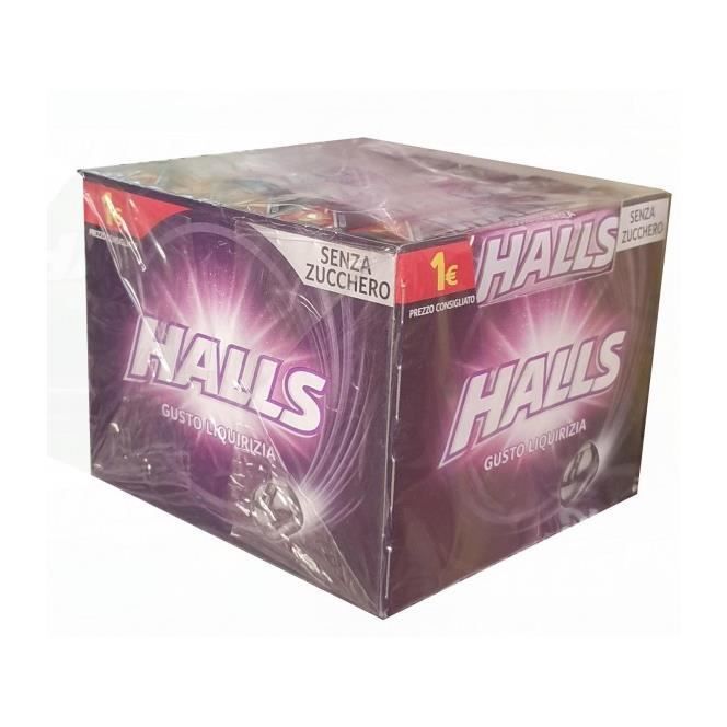 BONBONS HALLS LICORICE 20PZ - Cdiscount Au quotidien