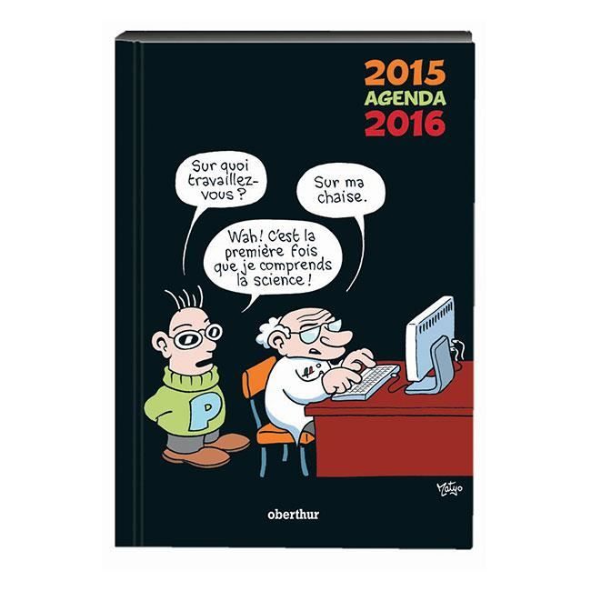 Agenda journalier 2015-2016 humour illustré - Cdiscount Beaux-Arts et ...
