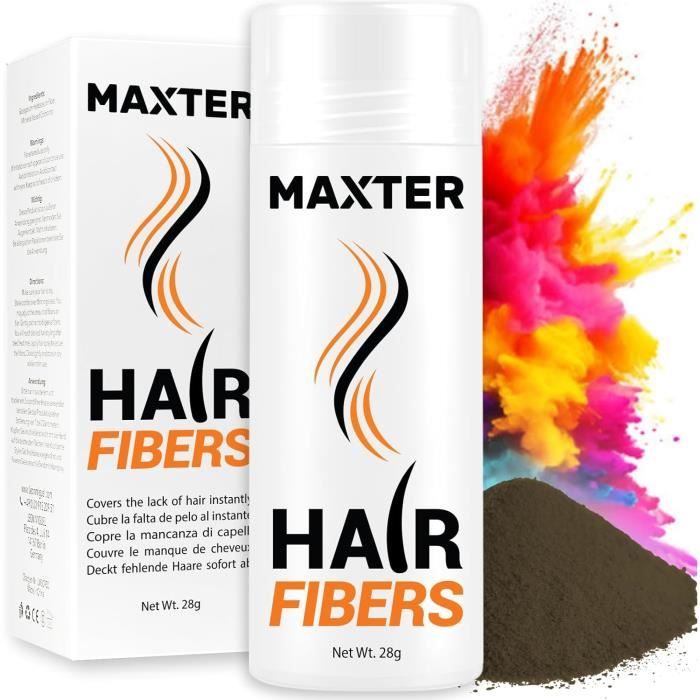 Fibres Capillaires Châtain Moyen - Microfibres Pour Dissimuler La ...