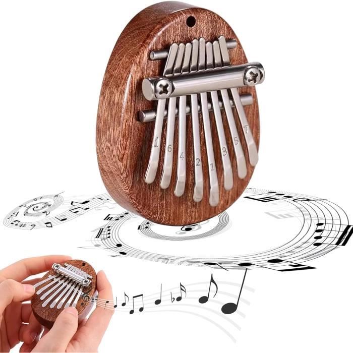 Bztzhm Mini Kalimba 8 Touches, Kalimba Gecko, Mini Kalimba Portable à 8 ...