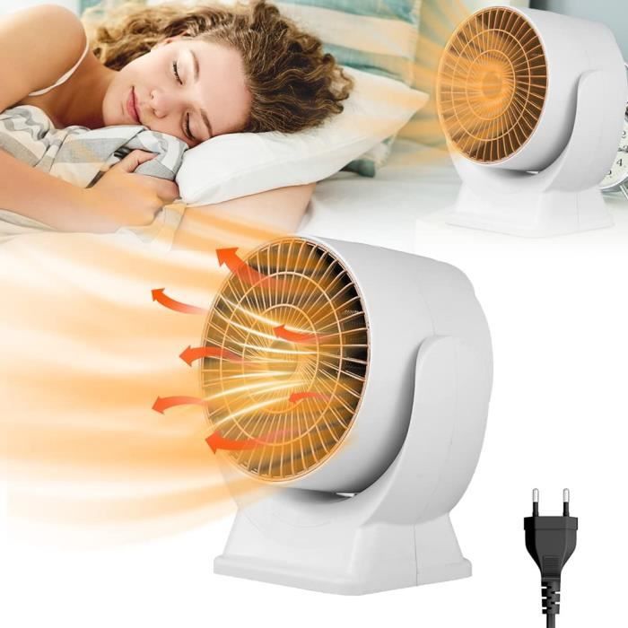 AVCXEC Mini Radiateur Soufflant à Economie D'énergie, Angle Réglable ...