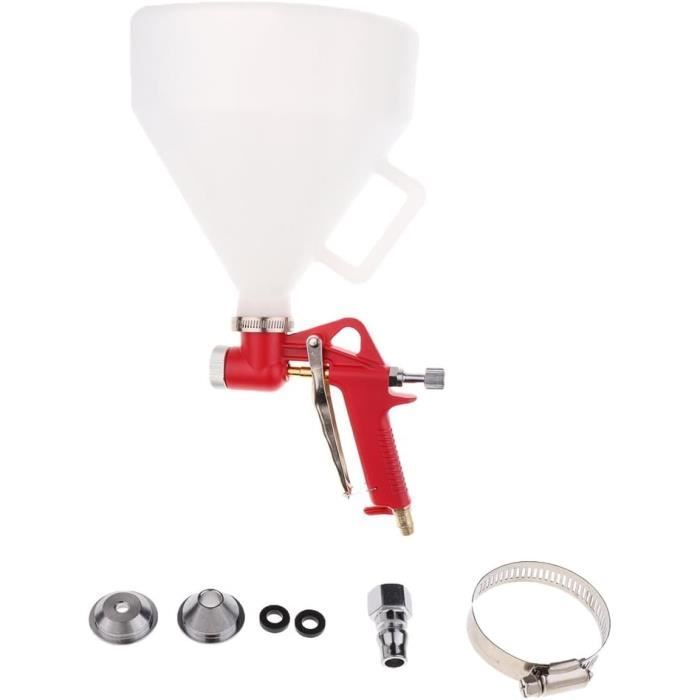 Pistolet À Crépir Avec Godet 6L 3 Buses Pistolet À Peinture Pneumatique Crépi[H611] - Cdiscount ...