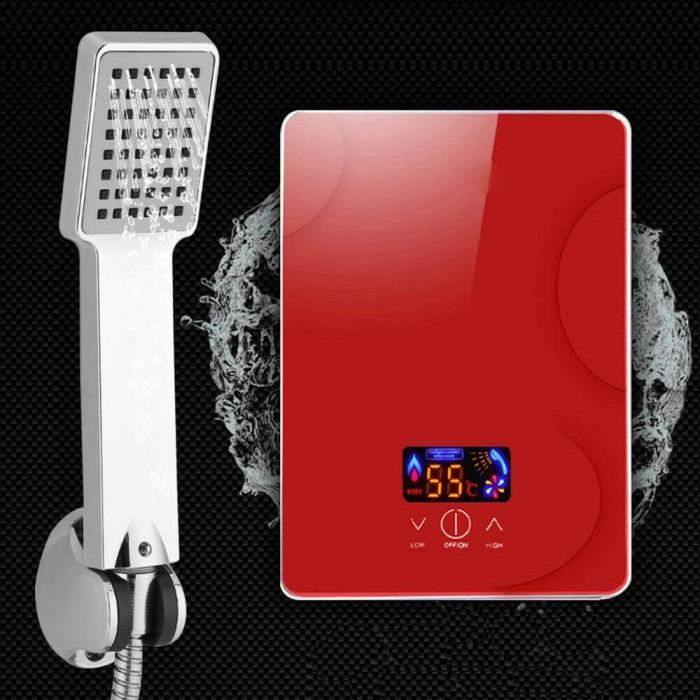 Chauffe-Eau Électrique 6500 W Avec Salle De Bain - Kit De Douche 220 V ...
