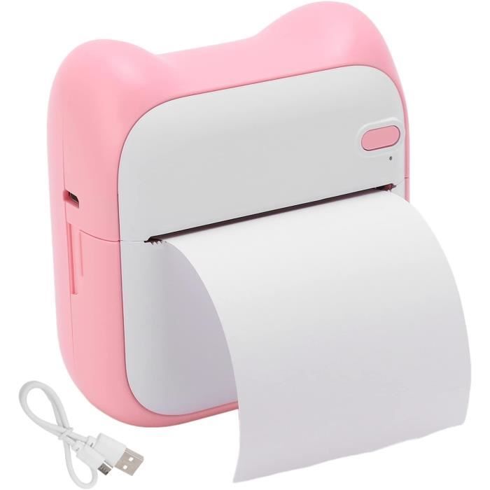 Mini Imprimante D'Autocollants, Imprimante De Poche Sans Encre Blutooth ...