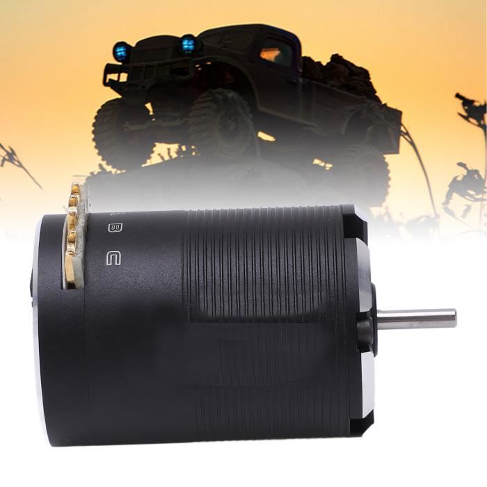 ABI moteur balais RC 540 Sensored Brushless Motor 250W 28A Alumunim ...