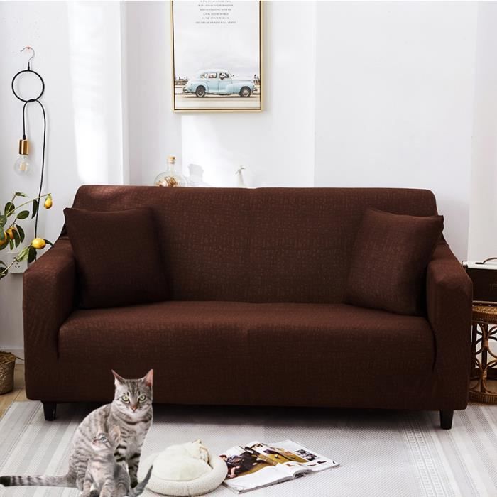 Housse de canapé 3 places, housse de protection extensible, housse de ...