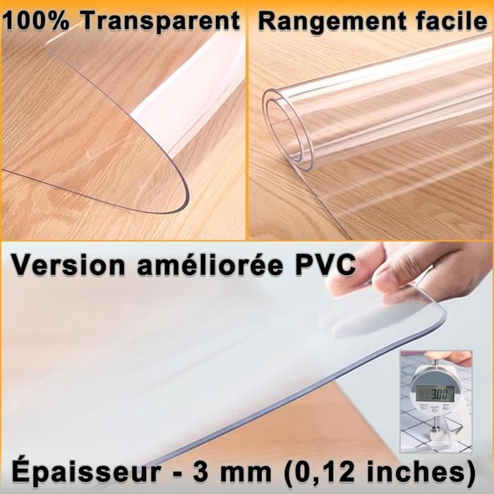 Protge Table Transparent Pais