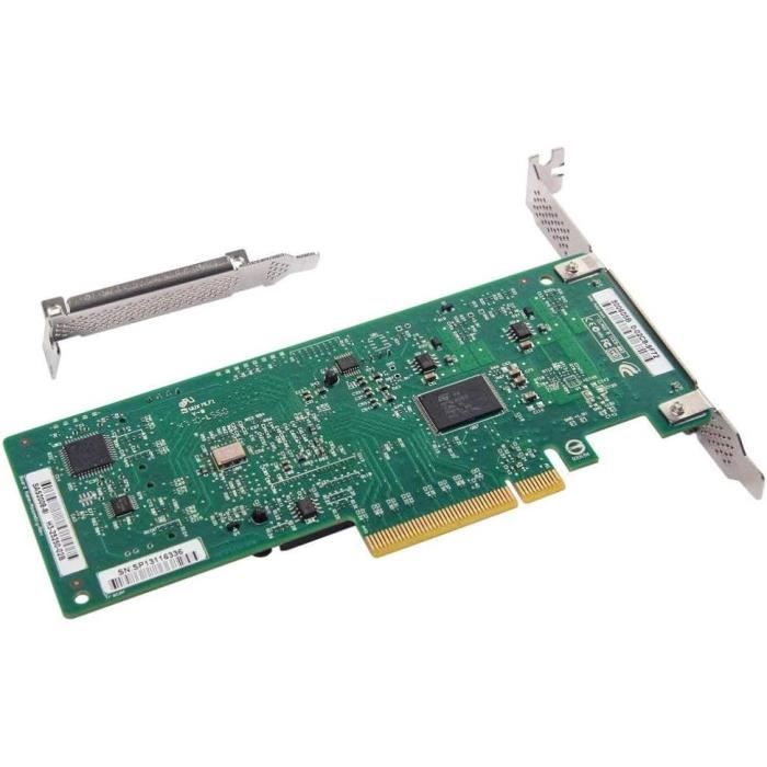 Carte Réseau Lsi 9211-8I 8 Ports, Carte Contrôleur Raid Hba Pci Express ...