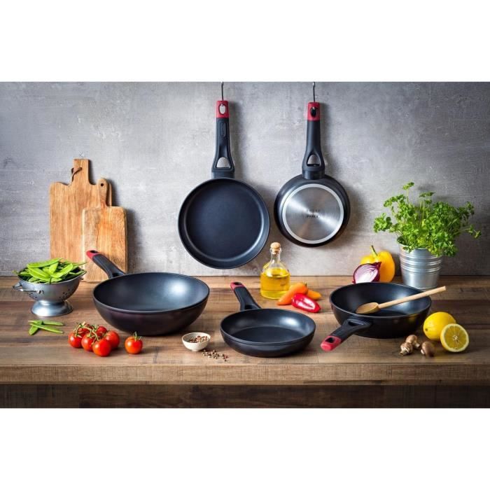 Poêle - PYREX - 1455020 - En aluminium forgé - Antiadhésif - 30 cm ...