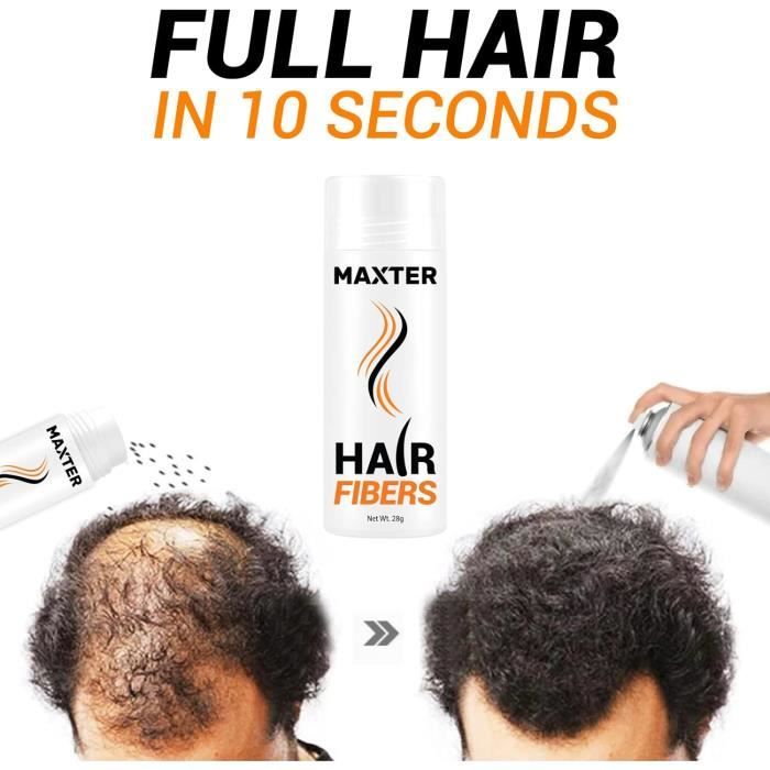 Fibres Capillaires Châtain Moyen - Microfibres Pour Dissimuler La ...