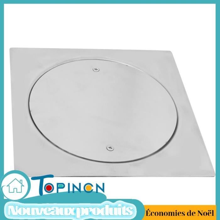 Drain de sol - EJ.LIFE - Siphon de Douche carré - Acier inoxydable ...