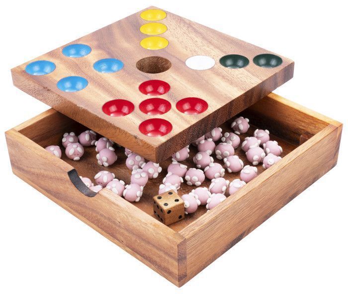 Jeu de société - ENGELHART - Trou du Cochon - 60 cochons en céramique ...