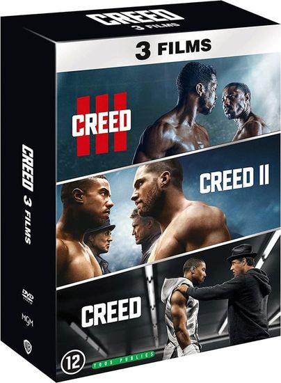 Dvd film Warner Coffret Creed I, II, III DVD - Cdiscount DVD