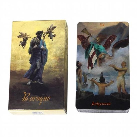 Tarot baroque Oracle Cards Version anglaise Jeux de cartes de tarot ...